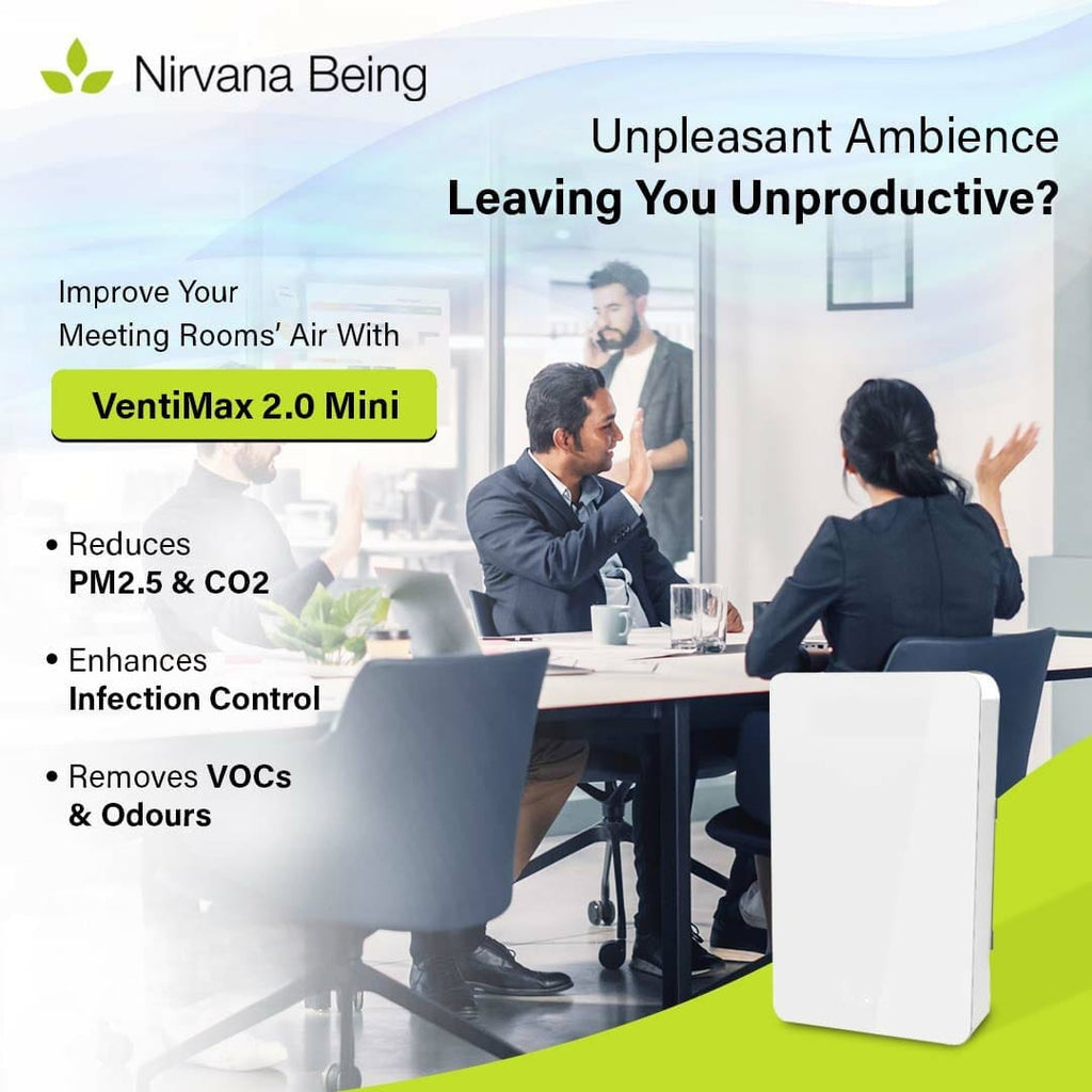 Office Ventilation System, CO2 Ventilation for Offices - Nirvana Being