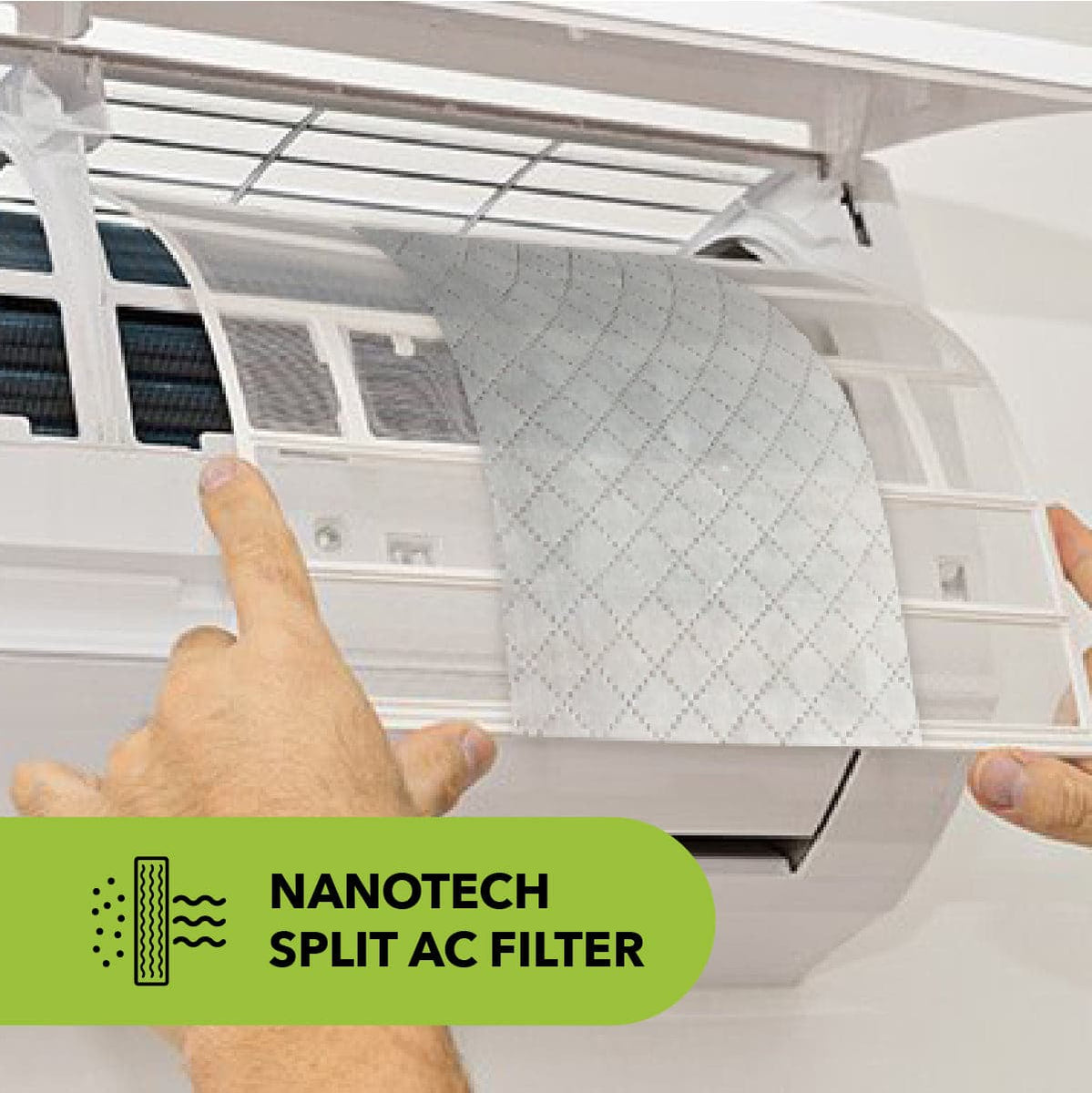 Nanotech AC Filter with Carbon A DIY Solution to turn your split AC ...